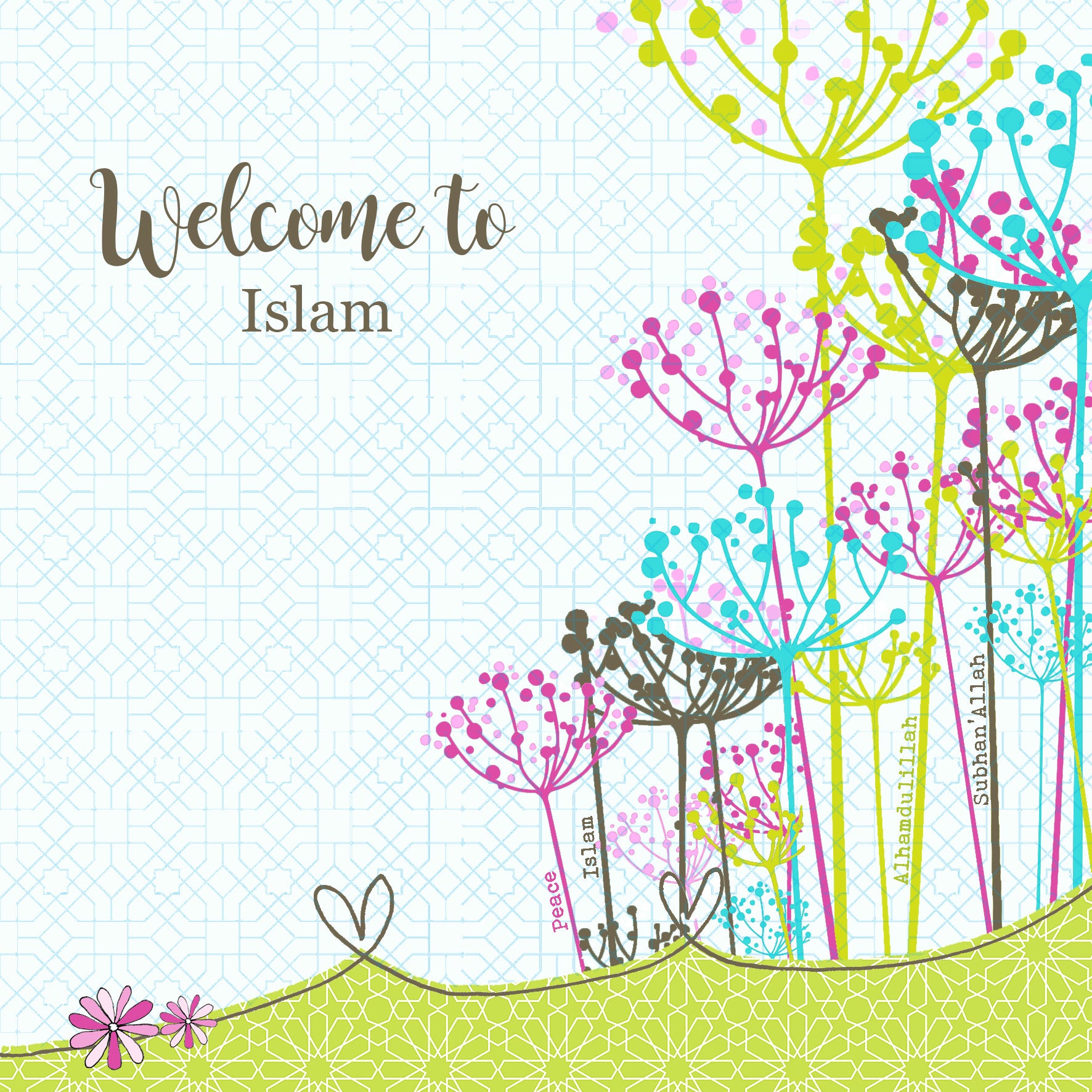 Home › Welcome to Islam Greeting Card - BB 24